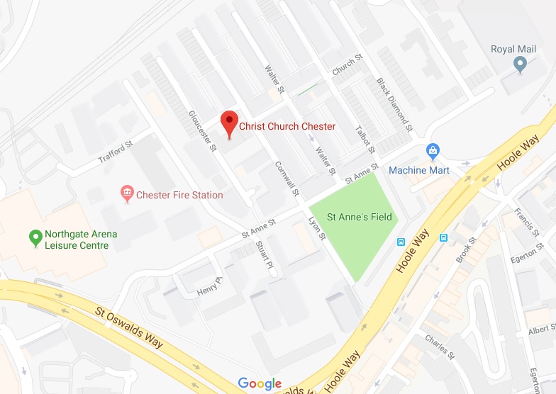 Directions | Christ Church Chester
